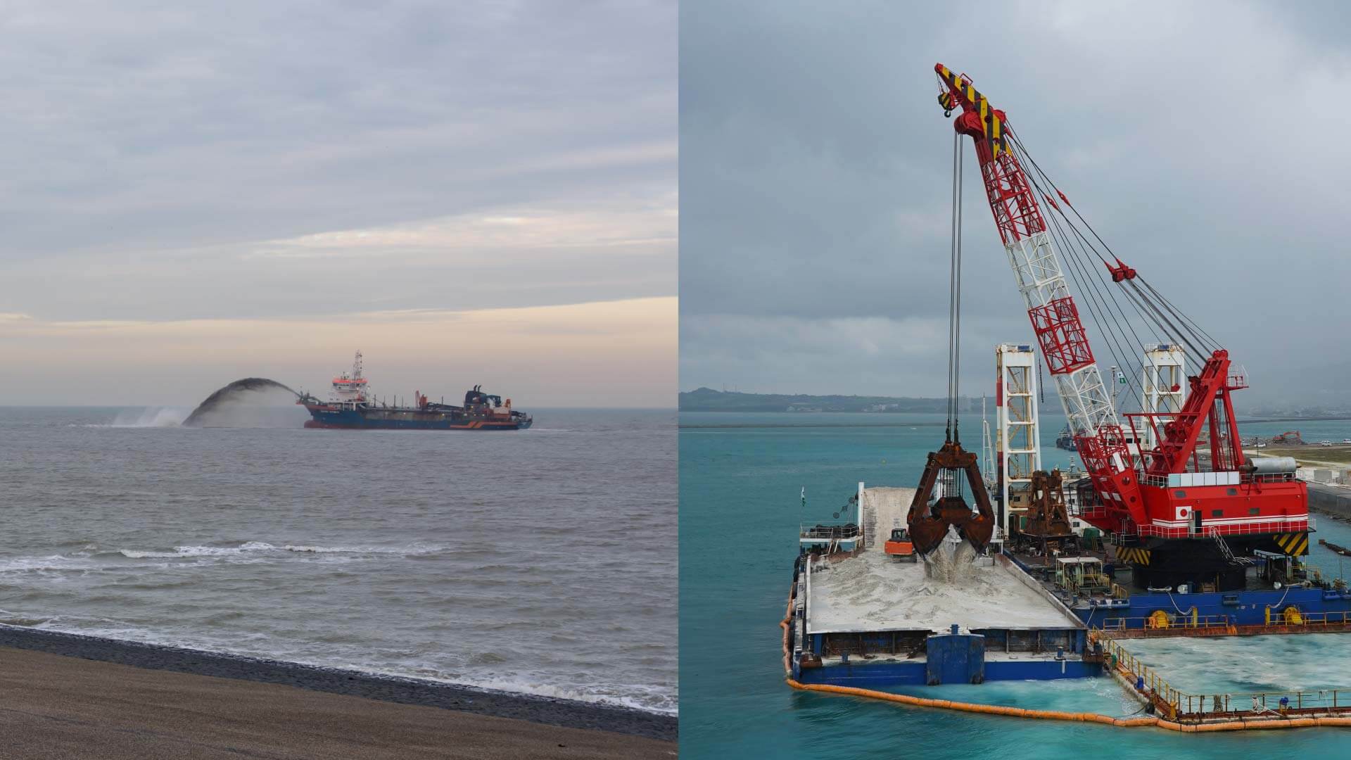 Material Handling in Mechanical Dredging